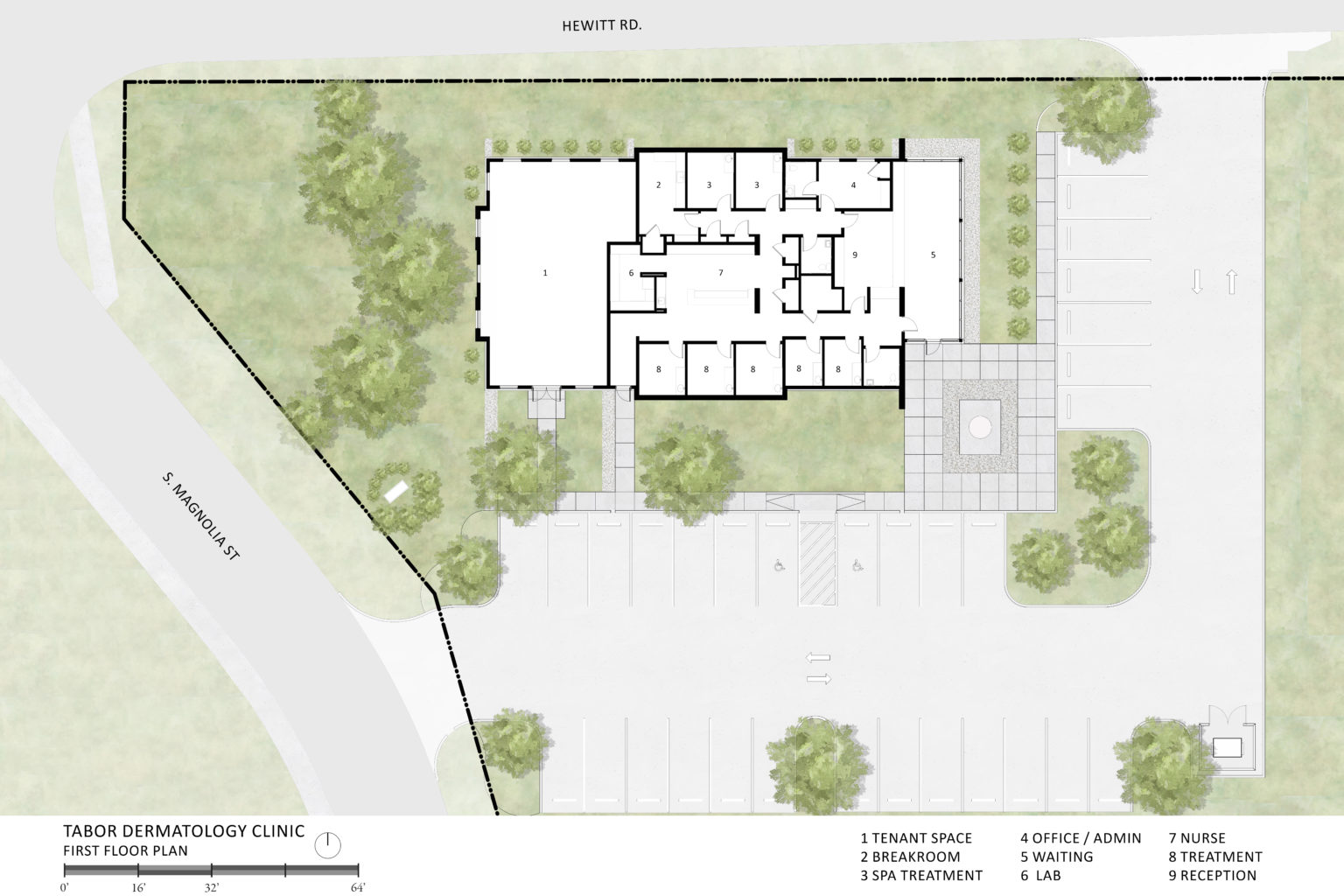 22098-TDC-SITE PLAN Graphic - Holly & Smith Architects