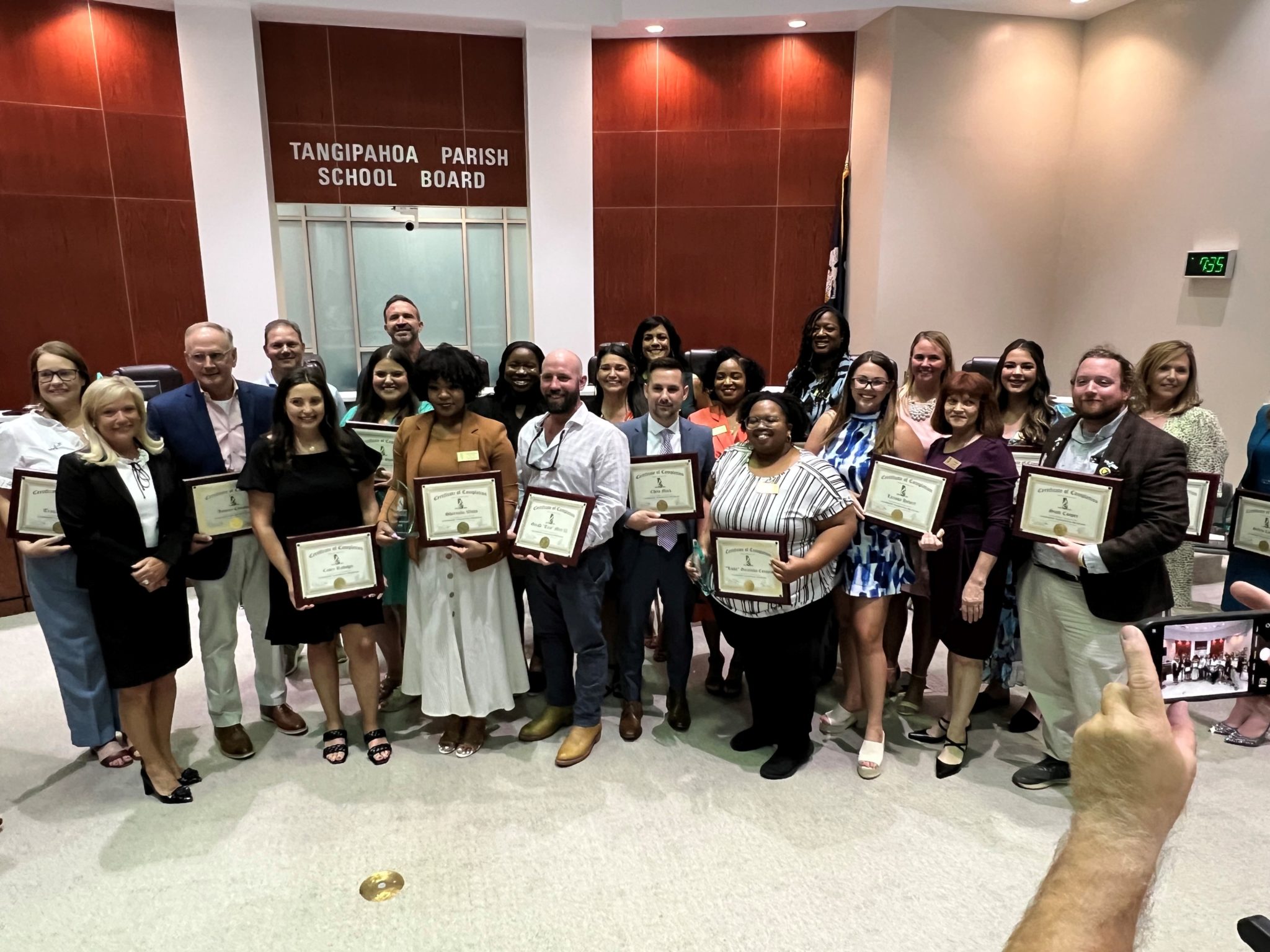 H/S Emerging Professional Brooke Bergeron graduates with the Leadership ...