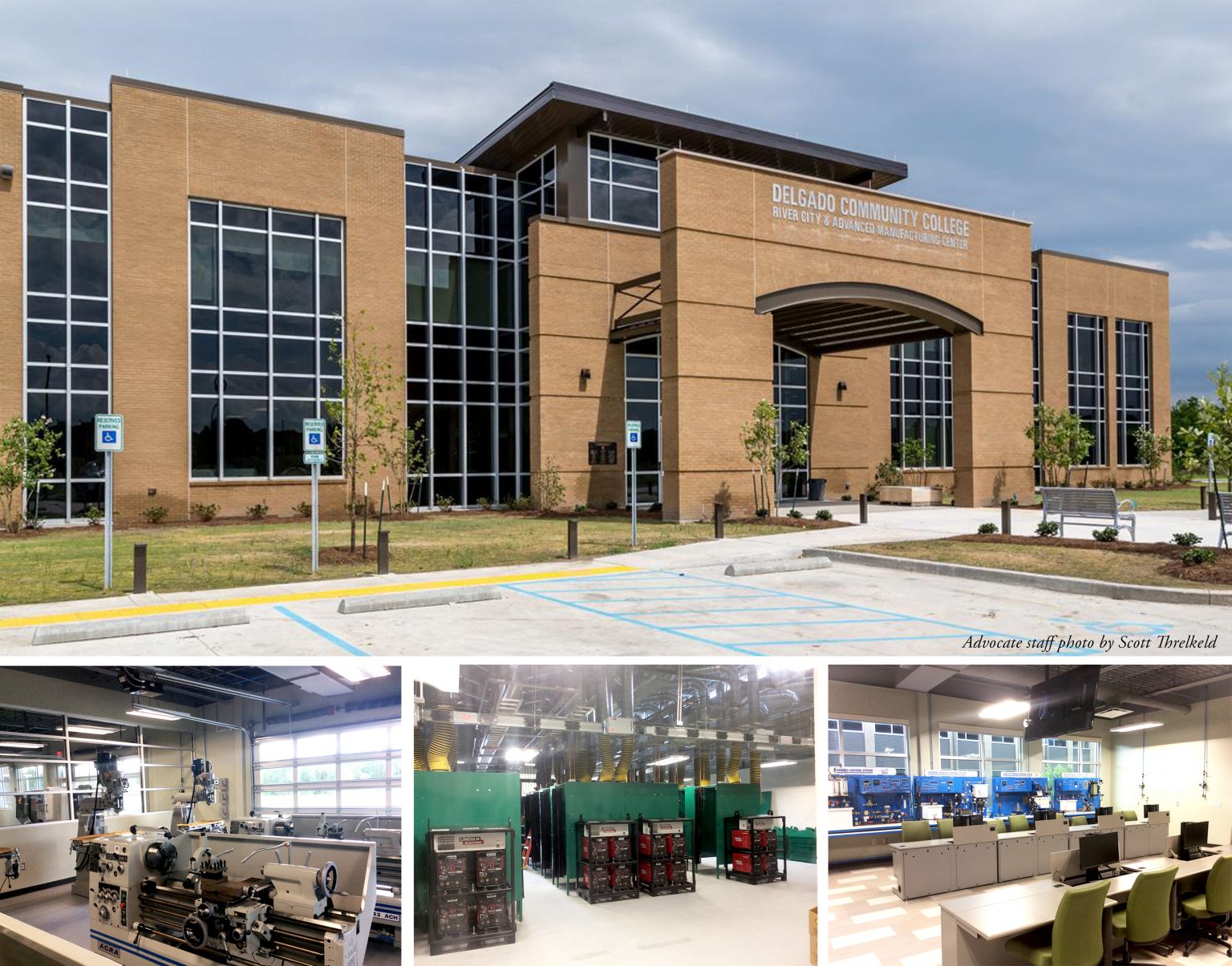 Delgado celebrates growth with new River City Campus - Holly & Smith ...