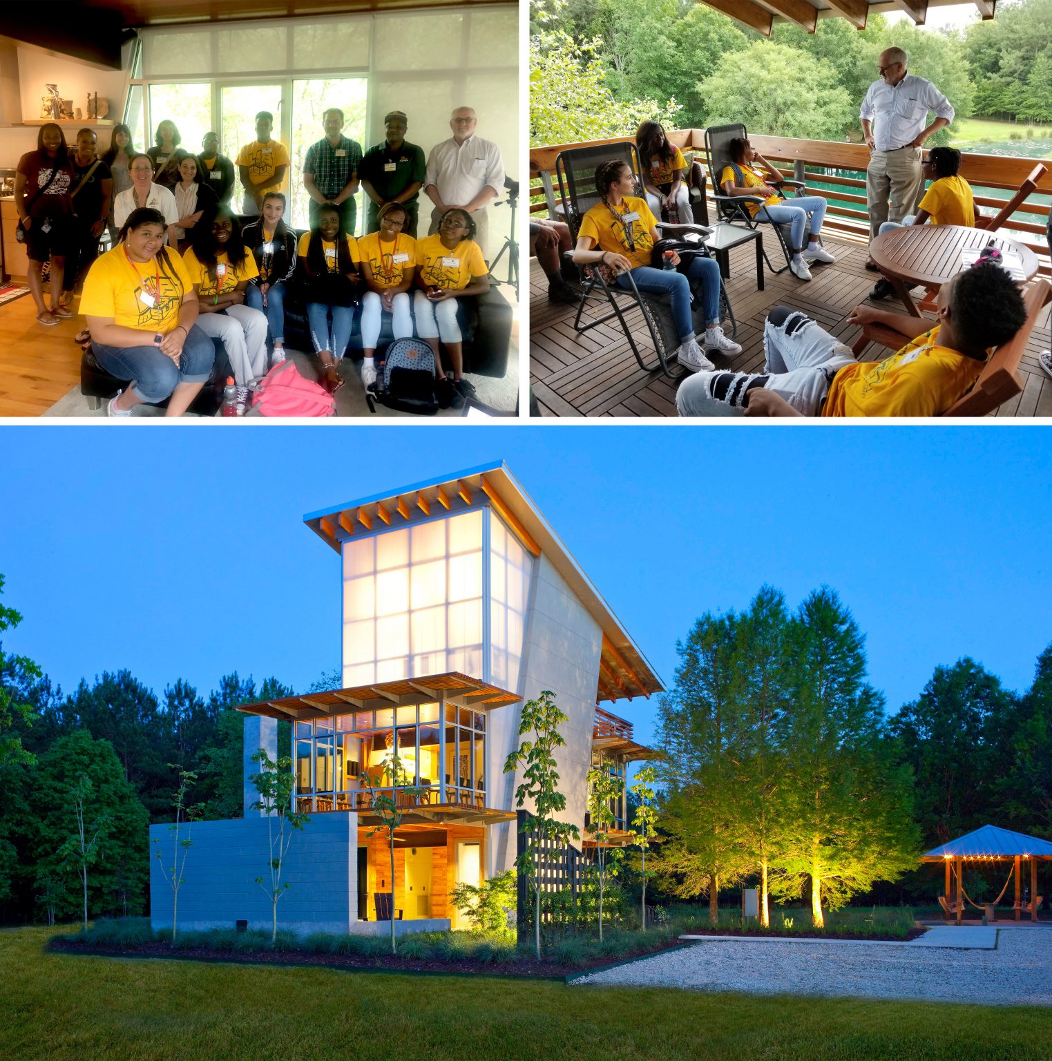 Students from Upward Bound program take sustainability tour of The Pond ...