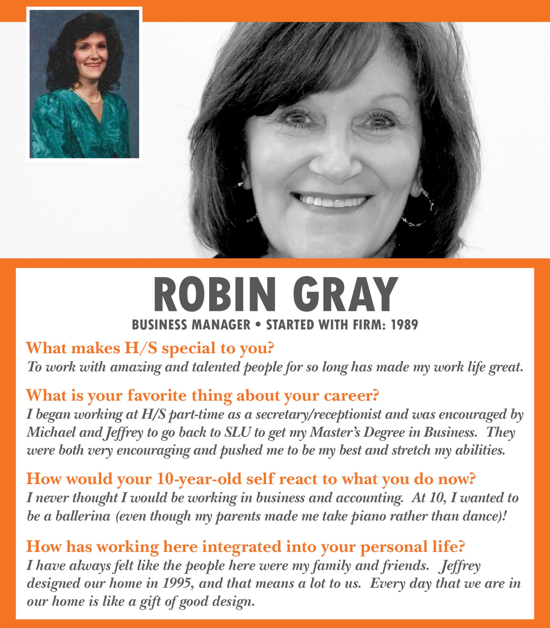 Leadership Team Q&A - Robin Gray - Holly & Smith