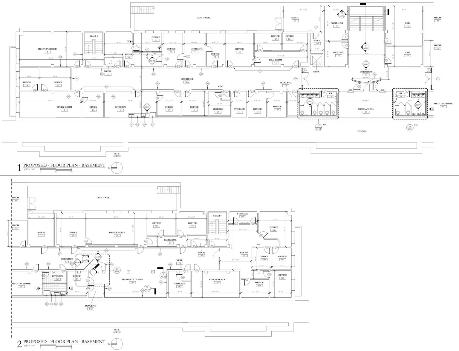 LSU Coates Hall Interior Renovation_x_Floorplan - LSU Coates Hall ...